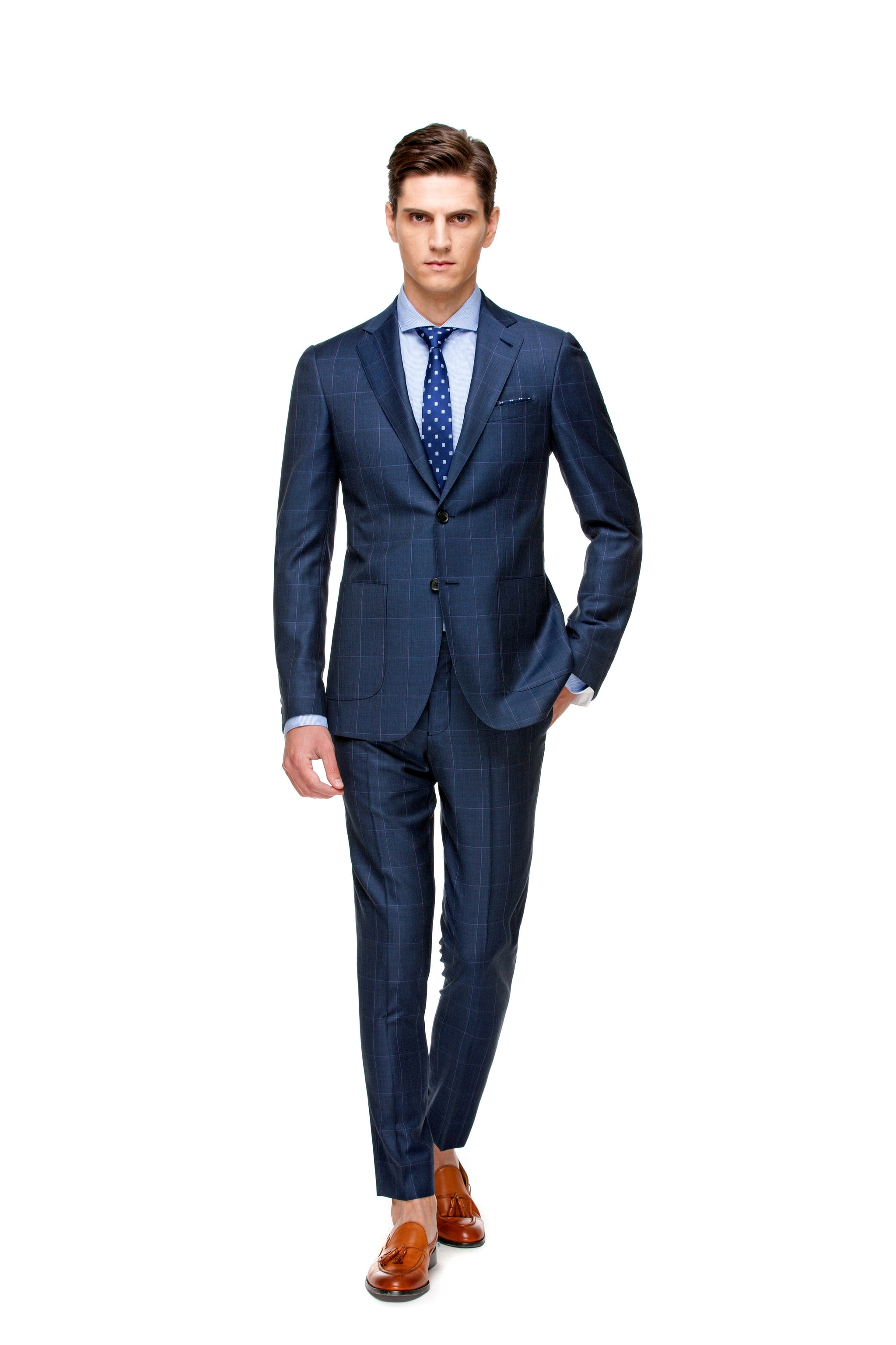 Custom Blue Signature Suit – OTTOTOS